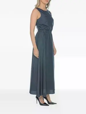 ECOALF Vittoria Elasticated-waist Maxi Dress