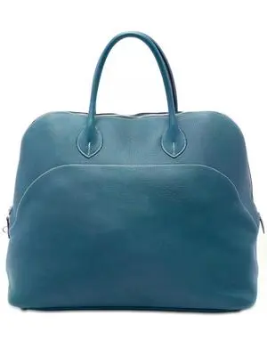 Hermès Evercolor Bolide Relax 45 Travel Bag - Blue