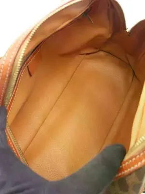 Celine Macadam Coated Canvas Handbag