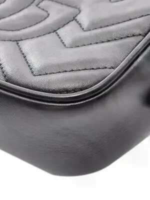 Gucci Mini Gg Marmont Matelassé Leather Crossbody Bag