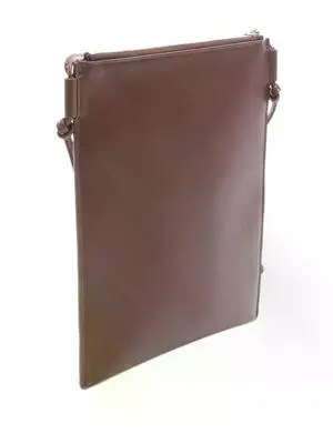 Celine Leather Sharp Pouch Crossbody Bag