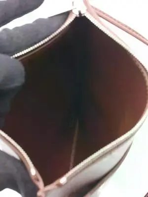 Celine Leather Sharp Pouch Crossbody Bag