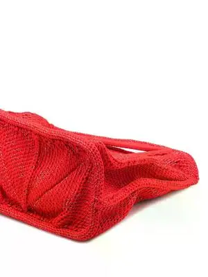 Bottega Veneta Nylon Crochet Point Tote Bag