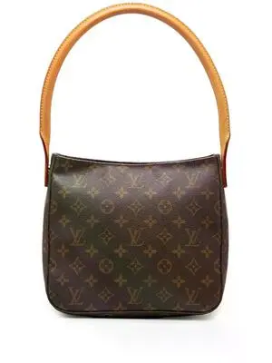 LOUIS VUITTON Monogram Looping Mm Shoulder Bag - Brown