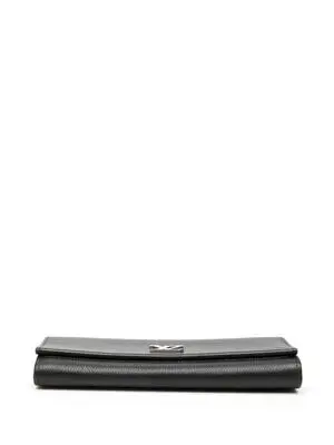 LOUIS VUITTON 2016 Leather Lockme Ii Wallet Long Wallets