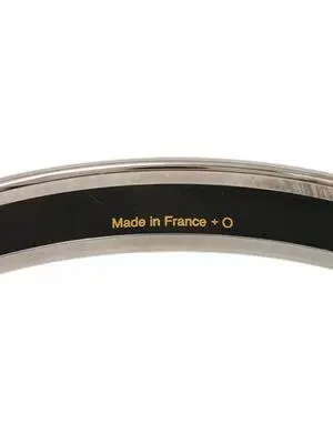 Hermès Enamel Clous De Trompe Bangle 65