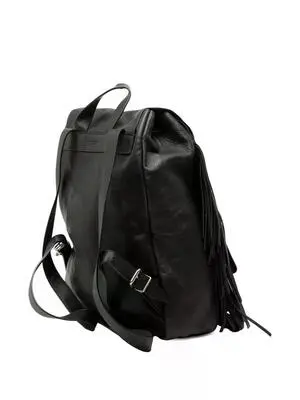 Saint Laurent Calfskin Fringe Festival Backpack