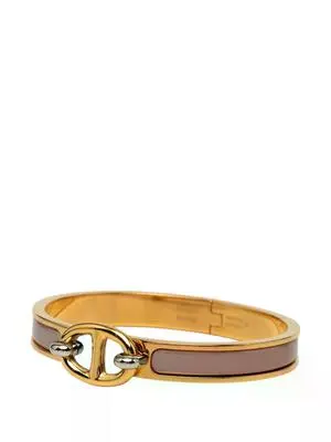 Hermès Enamel Clic Clac Chain Ancre Bracelet Pm