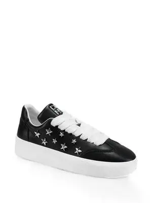 Dkny Glynda Star Embellished Lace-up Sneakers