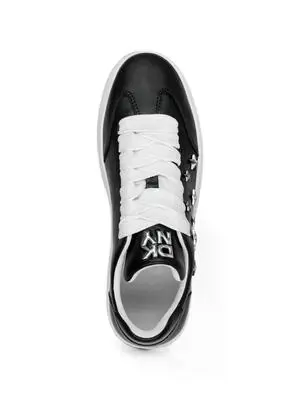 Dkny Glynda Star Embellished Lace-up Sneakers