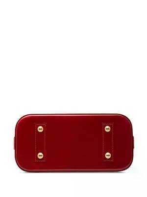 LOUIS VUITTON Monogram Vernis Alma Bb Satchel