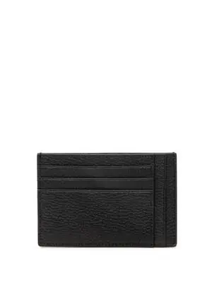 Gucci 2016-2026 Jumbo Gg Embossed Leather Card Holder - Black