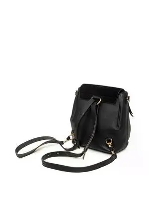 Chloé Faye Backpack In Calfskin And Suede