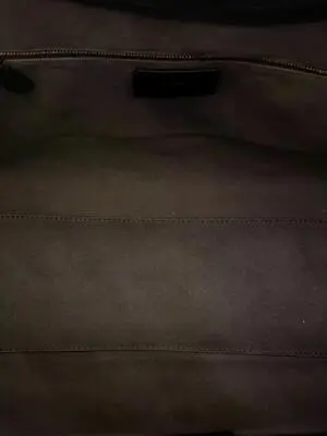 Fendi Glazed Fabric Ff 1974 Runaway Shopper Satchel