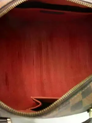 LOUIS VUITTON Damier Ebene Ribera Mm Handbag