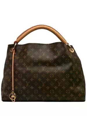 LOUIS VUITTON Monogram Artsy Mm Hobo Bag - Brown