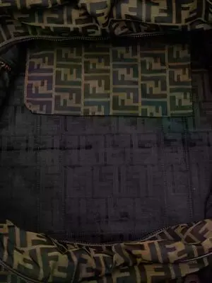 Fendi Zucca Canvas Roma 1925 Travel Bag