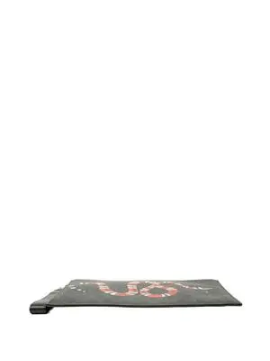 Gucci Gg Supreme Kingsnake Clutch Bag