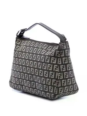 Fendi Zucchino Canvas Handbag