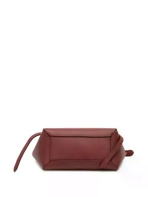 Celine Nano Grained Calfskin Belt Bag Satchel - Red