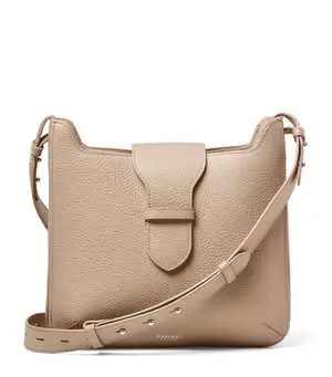 Refined Pebble Leather Shoulder Bags
