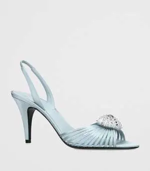 Valentino Garavani Satin Slingback Heels