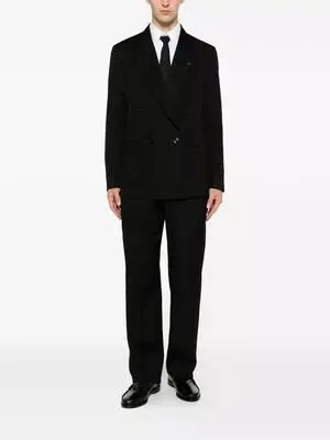 LARDINI Tailored Pressed Crease Trousers