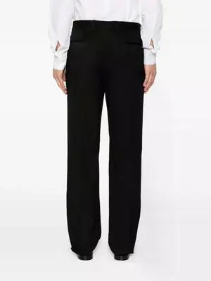 LARDINI Tailored Pressed Crease Trousers