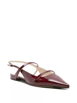 ALEXANDRE BIRMAN Pointed-toe Slingback Pumps