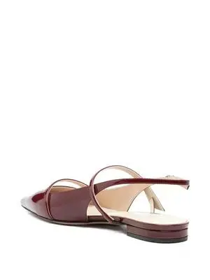 ALEXANDRE BIRMAN Pointed-toe Slingback Pumps