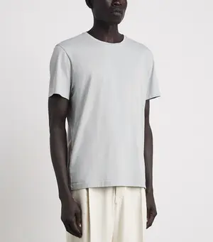 Paige Pima Cotton Sorden T-shirt - Blue