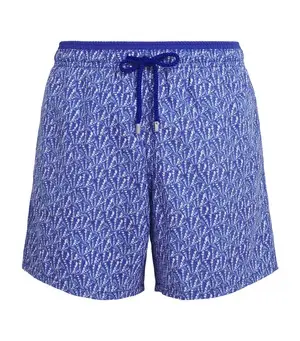 Vilebrequin Moku Graphic Shells Swim Shorts - Blue