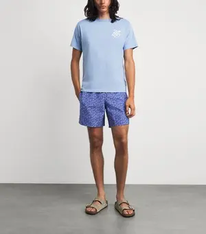 Vilebrequin Moku Graphic Shells Swim Shorts - Blue