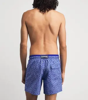 Vilebrequin Moku Graphic Shells Swim Shorts - Blue