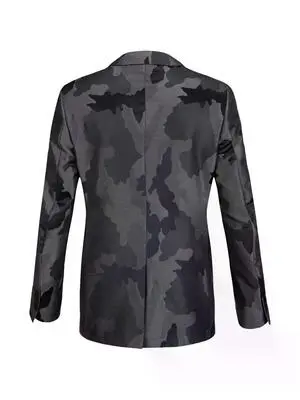 BILLIONAIRE Camouflage-pattern Blazer