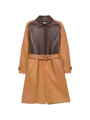 Loewe Belted Colour-block Coat