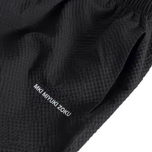 MKI MIYUKI ZOKU Seersucker Relaxed Fit Shorts