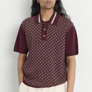 Drole De Monsieur Jacquard Polo Shirt
