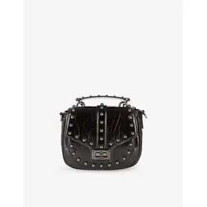 The Kooples Emily Stud-embellished Leather Shoulder Bag