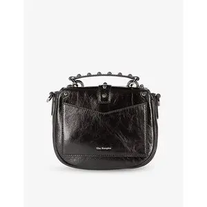 The Kooples Emily Stud-embellished Leather Shoulder Bag