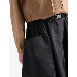 Prada Re-nylon Circle Midi Skirt
