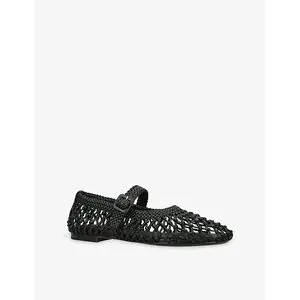 SIMONMILLER Knotted Riad Woven Ballet Flats