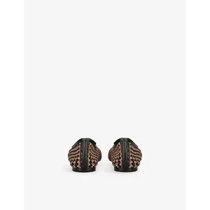 SIMONMILLER Riad Woven Ballet Flats