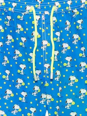 MC2 SAINT BARTH X Peanuts Micro Fantasy Snoopy Print Swim Shorts