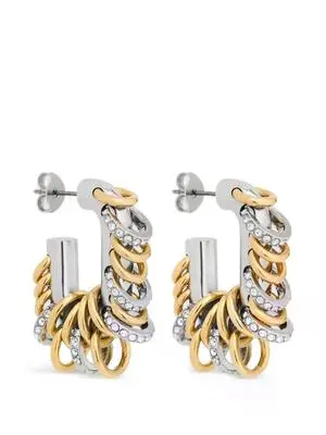Rabanne Small Punk Xl Link Earrings