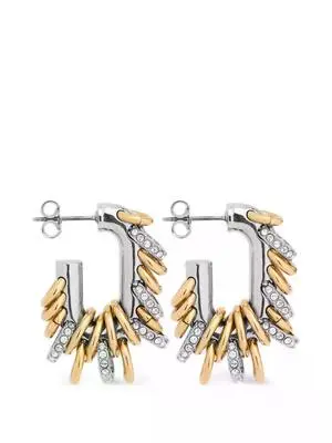 Rabanne Small Punk Xl Link Earrings