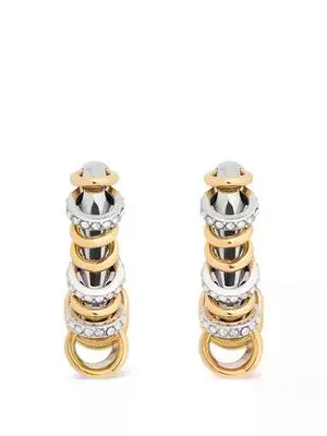 Rabanne Small Punk Xl Link Earrings