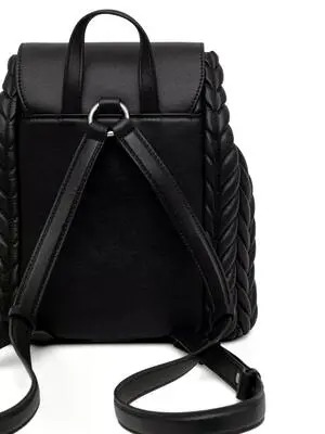 Karl Lagerfeld Quilted Leather Backpack