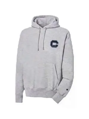 Champion Logo Hoodie - Grey