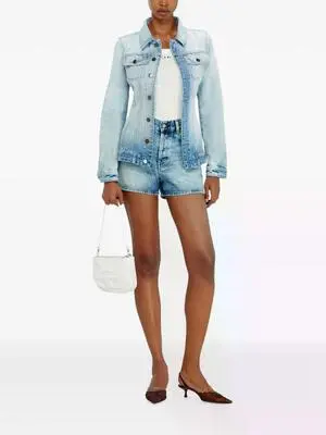 DIESEL® Distressed Denim Shorts
